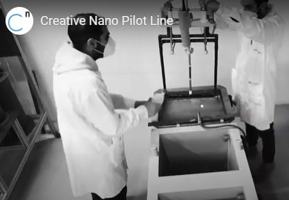 Video with the Pilot Line of our industrial partner Cnano
